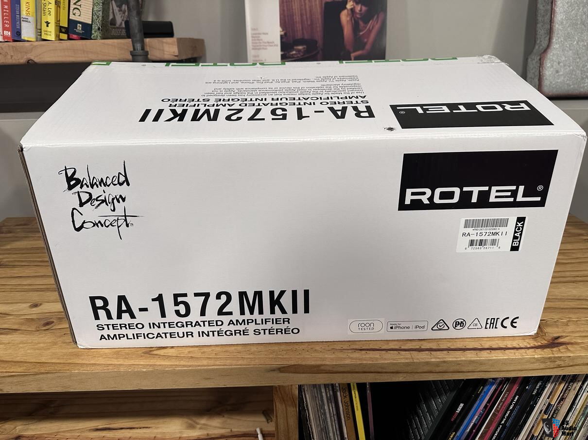 Rotel RA-1572 MKII Black Photo #6072446 - US Audio Mart