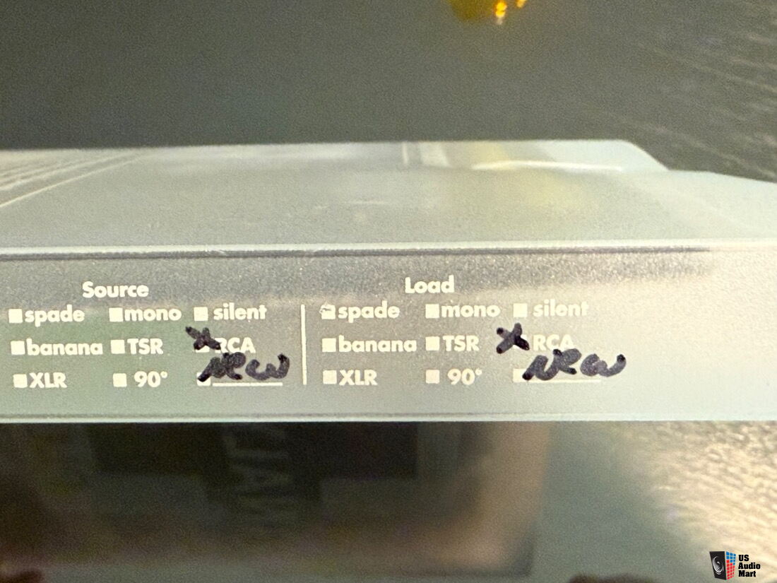 BNIB Analysis Plus Silver Apex Special Edition 1m Interconnects Photo ...
