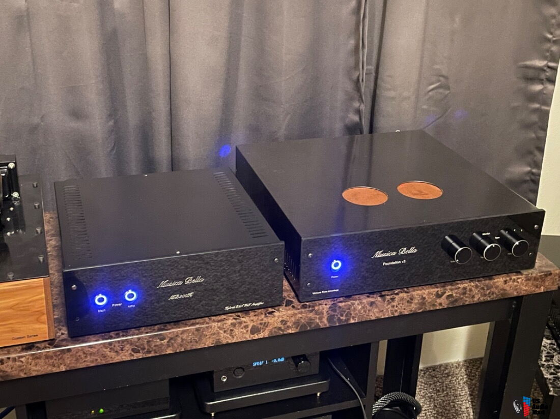 Musica Bella MB300H GaN FET Hybrid Amplifier-300 wpc Photo #6073093 ...