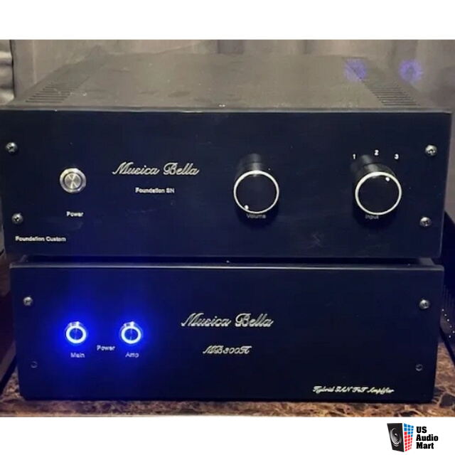 Musica Bella MB300H GaN FET Hybrid Amplifier-300 wpc Photo #6073093 ...