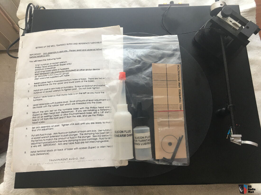 Well Tempered Classic Turntable with Reference Tonearm Photo #6074287 ...