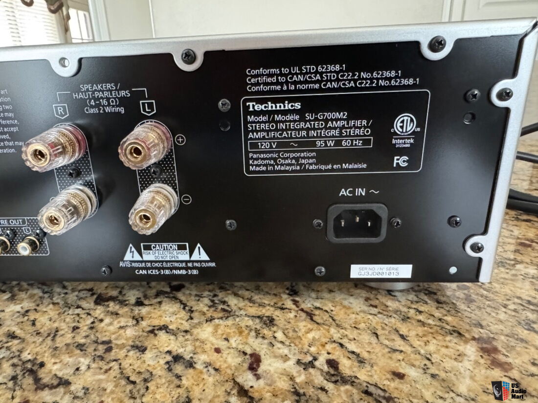 Technics SU-G700M2 Integrated Amp Photo #6075186 - US Audio Mart