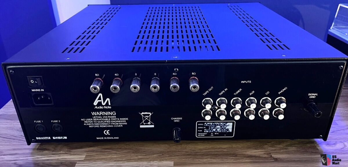 Audio Note OTO Phono SE Integrated Amplifier Photo #6076135 - US Audio Mart