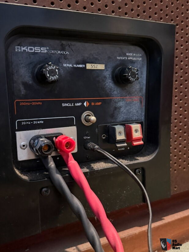 Koss Model 1A Electrostatic Speakers (Pair) Photo #6076353 - US Audio Mart