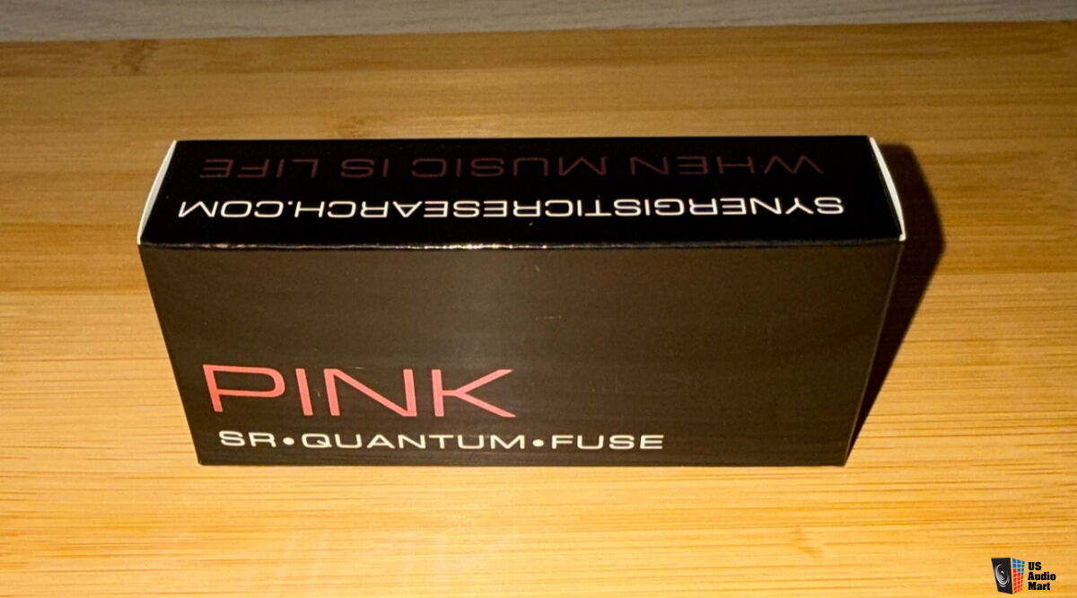 Synergistics Research Pink Fuse 2.5A Slo For Sale - US Audio Mart