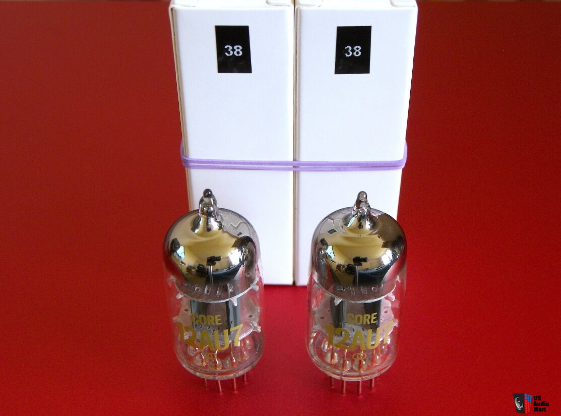 Ray Tubes Core 12AU7 factory matched pair, New Photo #6077232 - US ...