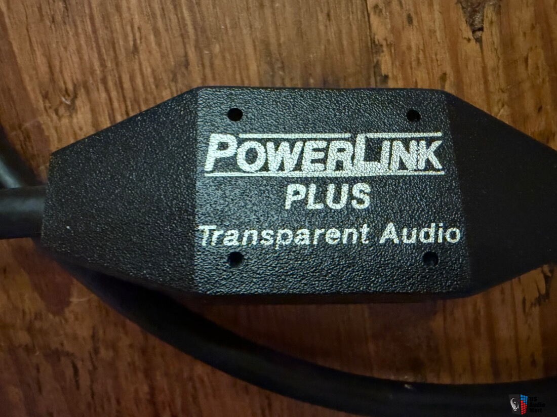Transparent Audio 2M PowerLink Plus Power Cables (2) Photo #6077383 ...