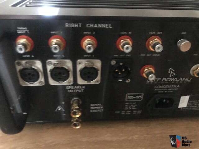 Jeff Rowland Concentra Integrated Amplifier Photo #6078610 - US Audio Mart