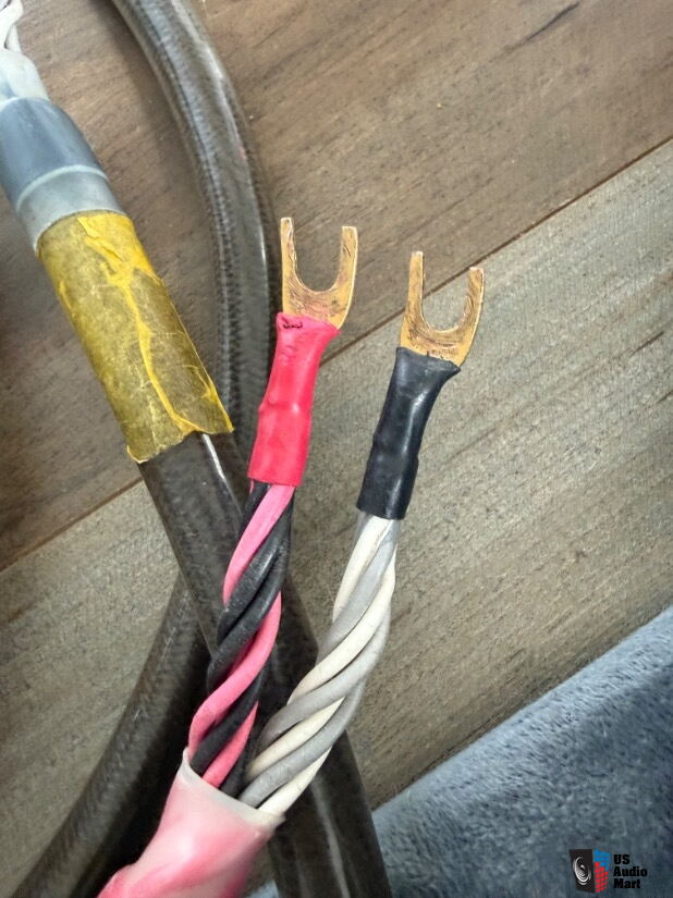 Straight Wire Black Silc speaker cables For sale or trade Photo ...