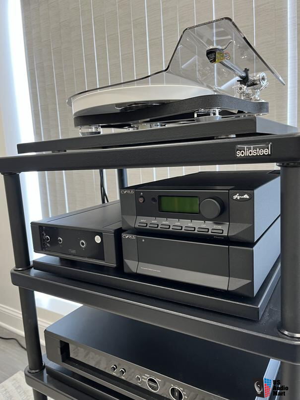 Cyrus Phono Signature Phono Stage with PSX-R2 External Power Supply ...