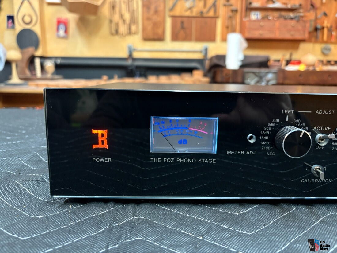 Black Ice F159 Tube MM/MC Phono pre-amplifier with 1968 Phillips SQ O ...