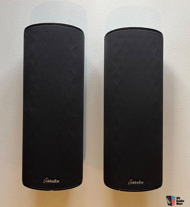 GoldenEar SuperSat 3 (pair) w/ Factory Stands + SuperCenter X - Like ...