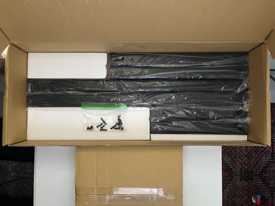 GoldenEar SuperSat 3 (pair) w/ Factory Stands + SuperCenter X - Like ...
