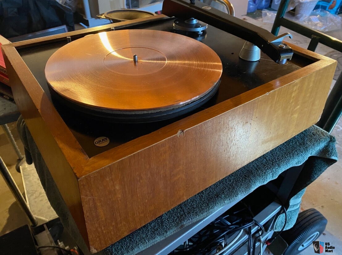 Gray Research HF-500 Capstan Drive Turntable with Gray 108C Tonearm and ...