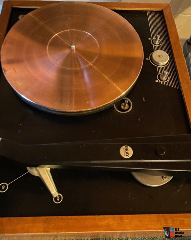 Gray Research HF-500 Capstan Drive Turntable with Gray 108C Tonearm and ...