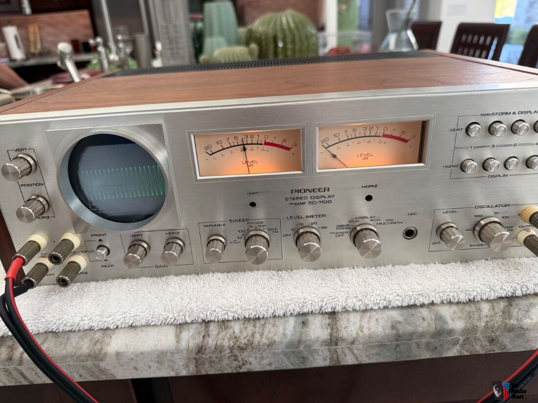 Pioneer SD 1100 Rare Audio Scope Photo #6084823 - US Audio Mart