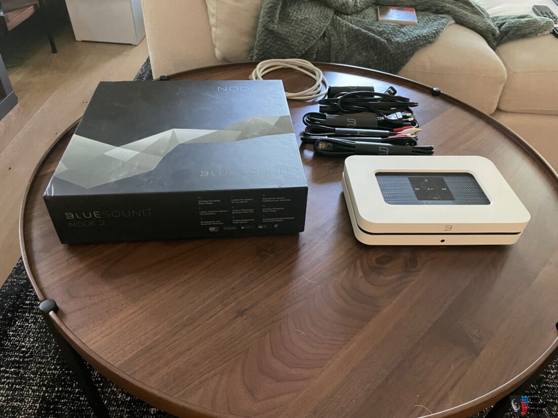 Bluesound Node 2 White Streamer and DAC For Sale - US Audio Mart