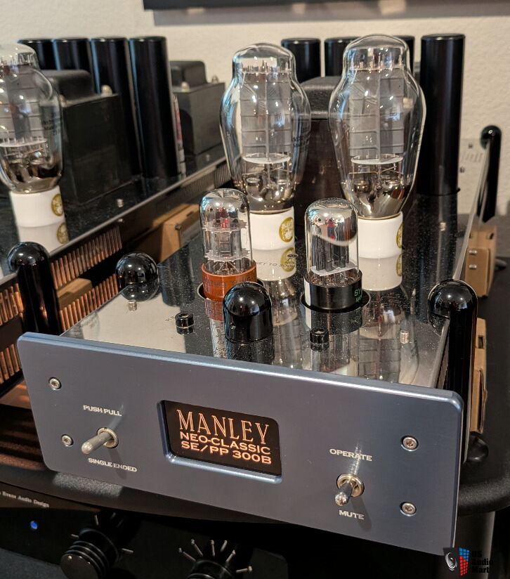 Manley Neo-Classic SE/PP 300B monoblocks; Refurbished by Manley Labs ...