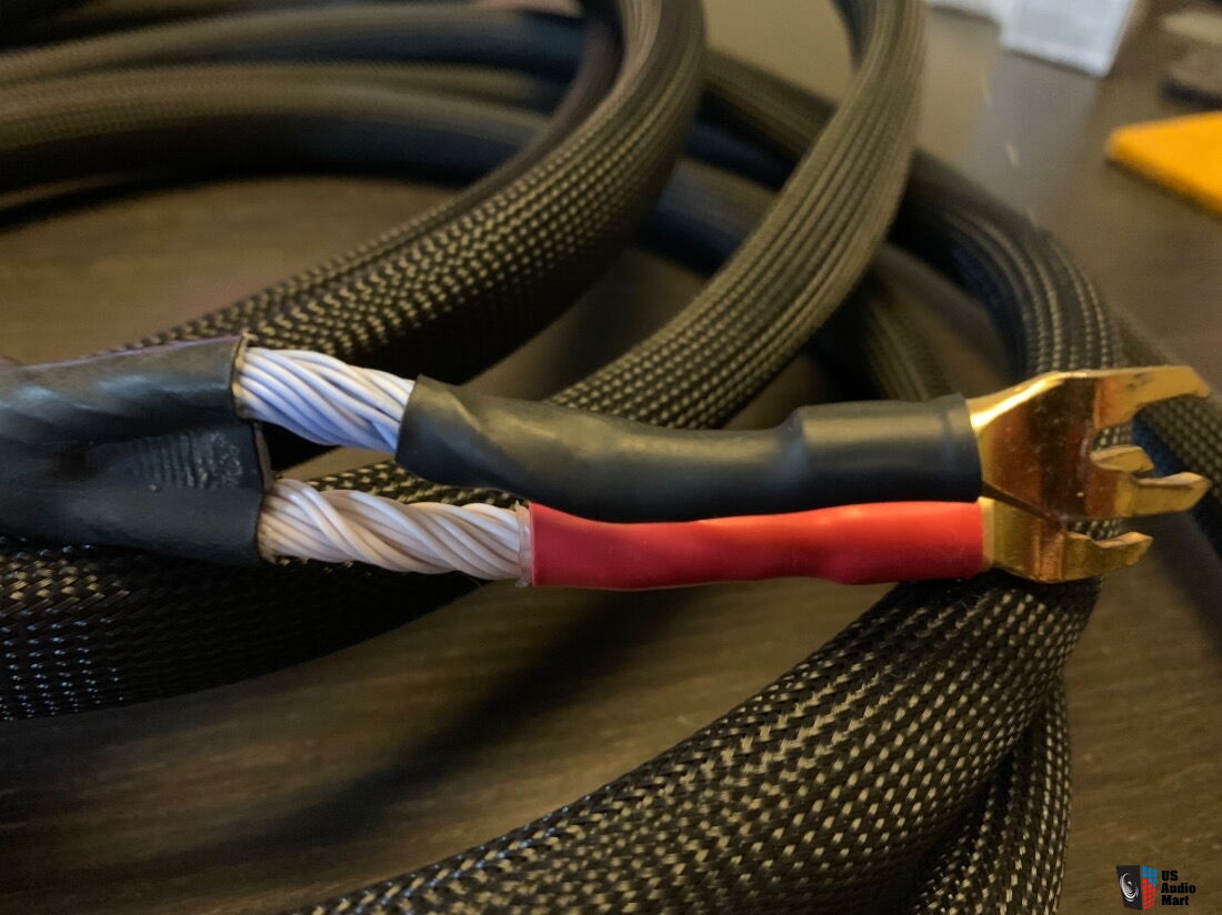 VH Audio CHeLA 11' speaker cables with spades For Sale - US Audio Mart