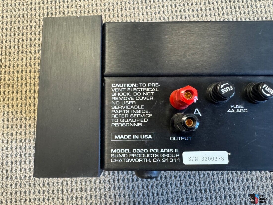 Sumo Polaris II MOSFET power amplifier, great shape Photo #6088708 - US ...