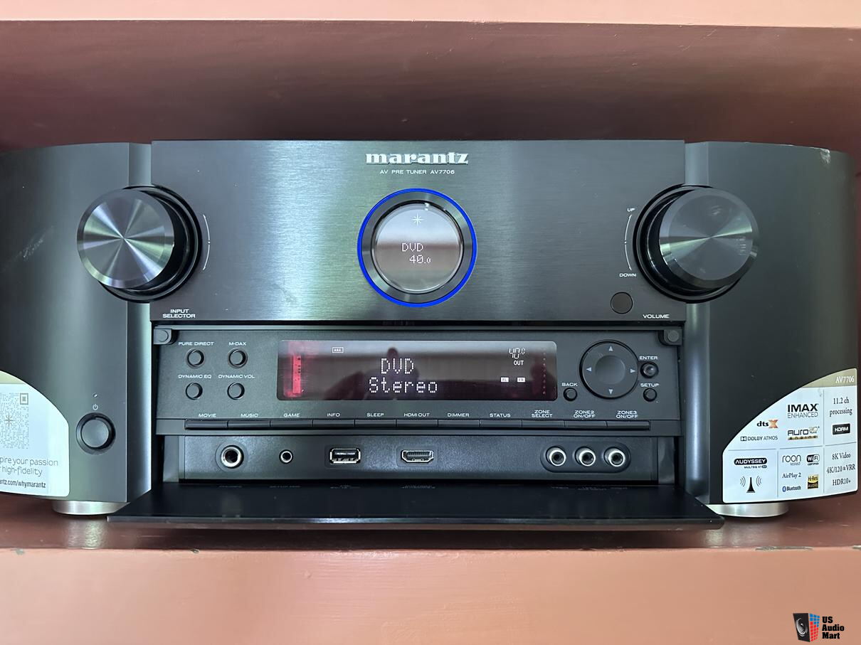 Marantz AV7706 home theater processor Photo #6089045 - US Audio Mart