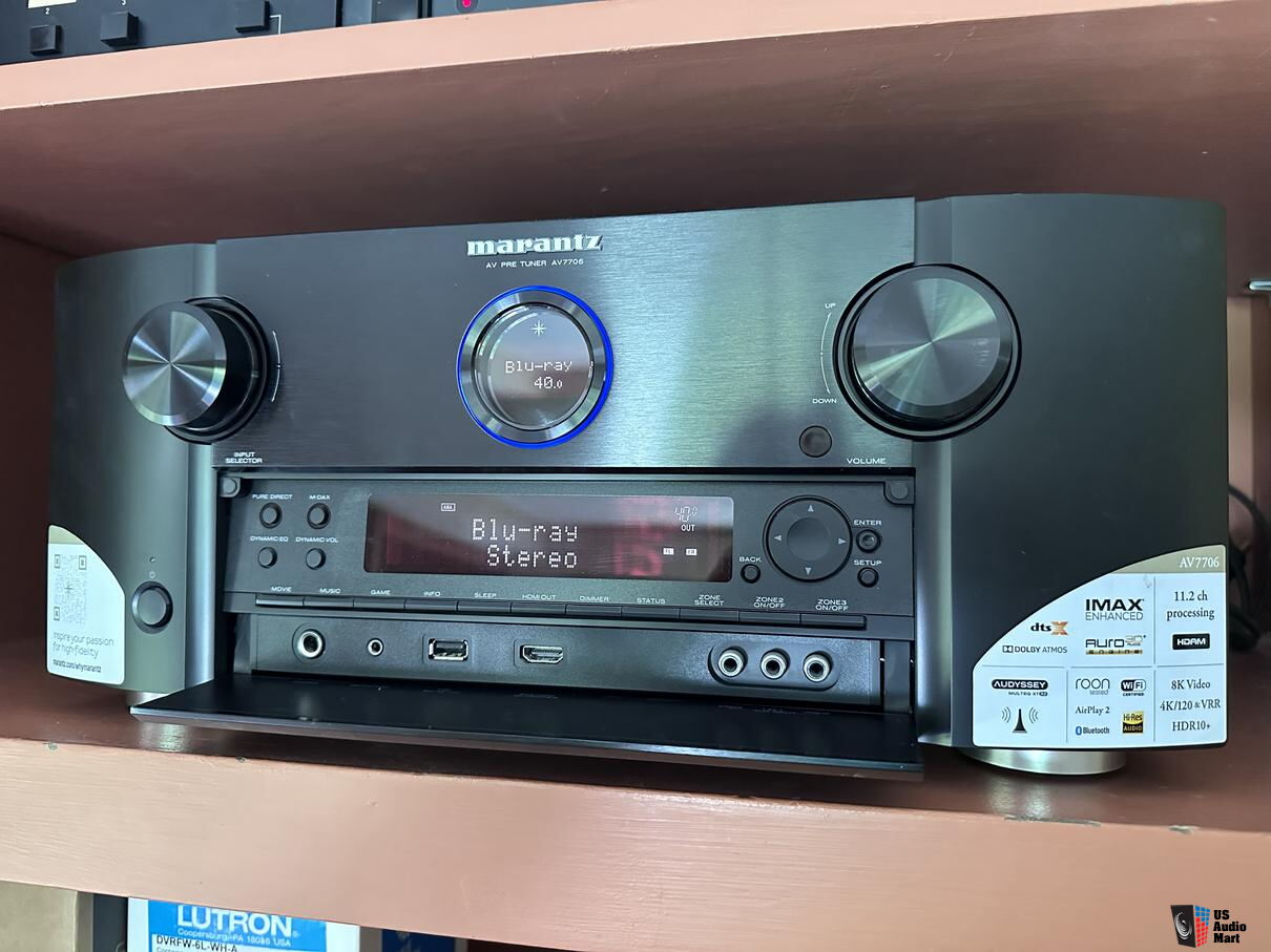 Marantz AV7706 home theater processor Photo #6089045 - US Audio Mart