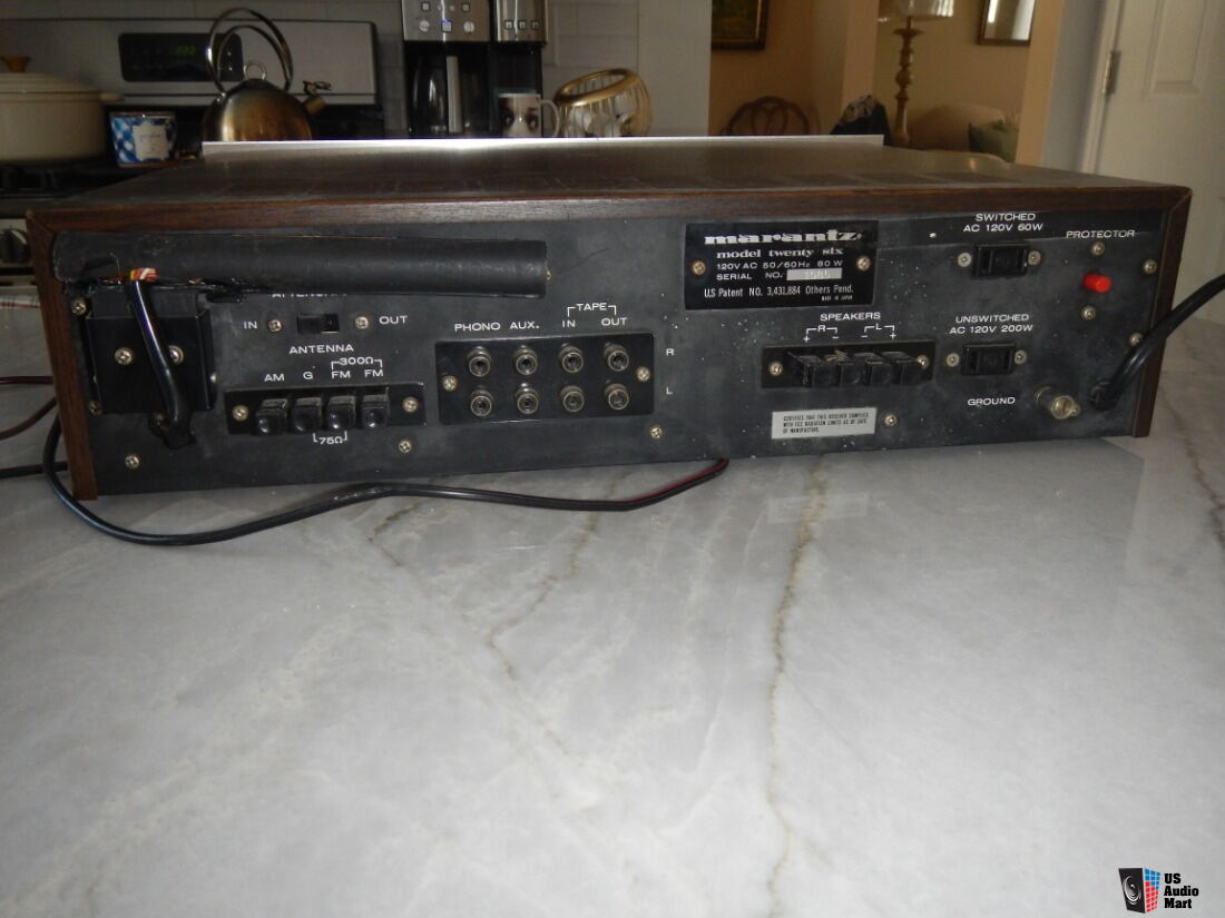 Marantz Classic Receiver - Model 26 Photo #6090243 - US Audio Mart