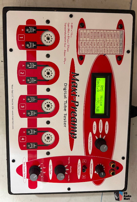 Maxitest MaxiPreAmp Tube Tester For Sale - US Audio Mart