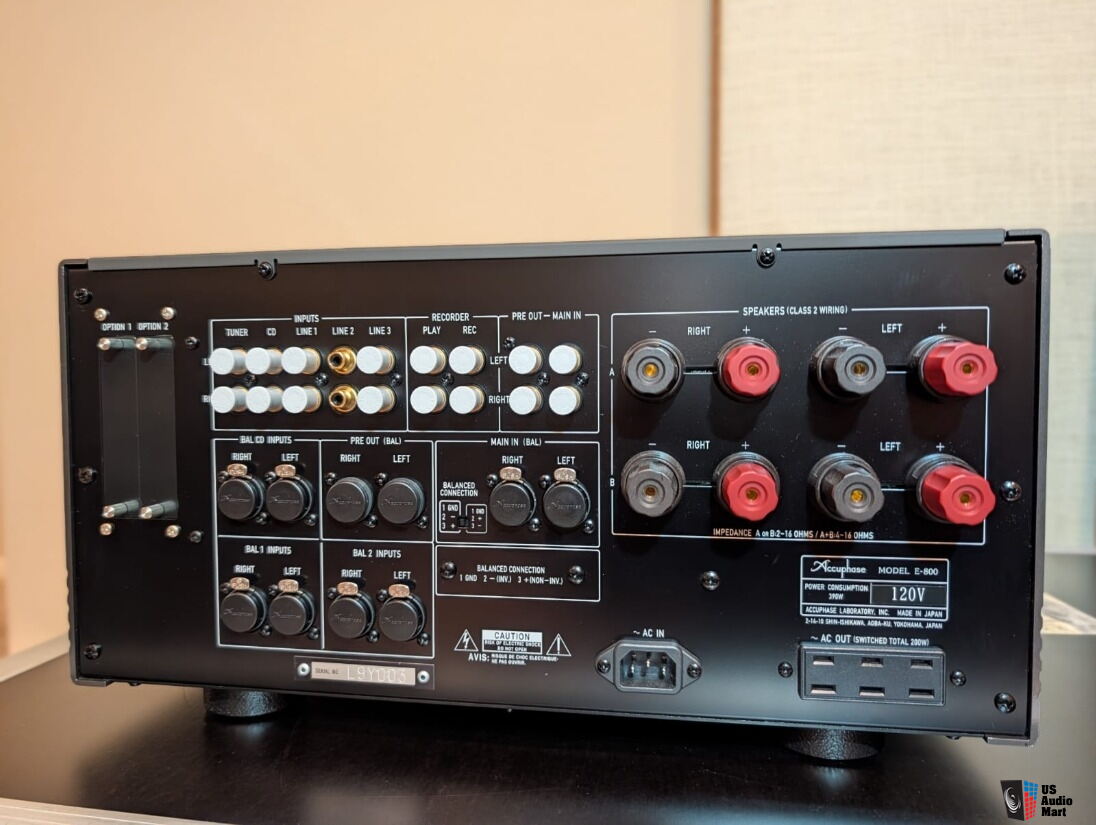 Accuphase E-800 Integrated Amp Class A Photo #6094306 - US Audio Mart
