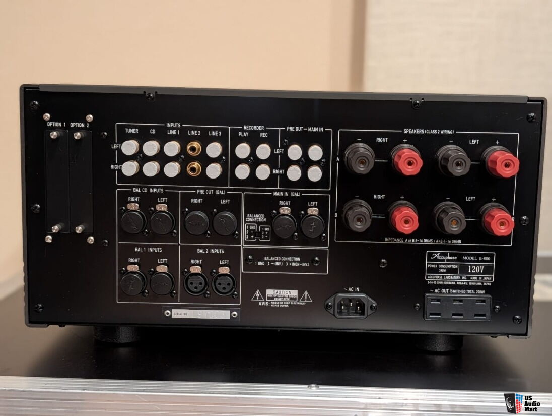 Accuphase E-800 Integrated Amp Class A Photo #6094306 - US Audio Mart