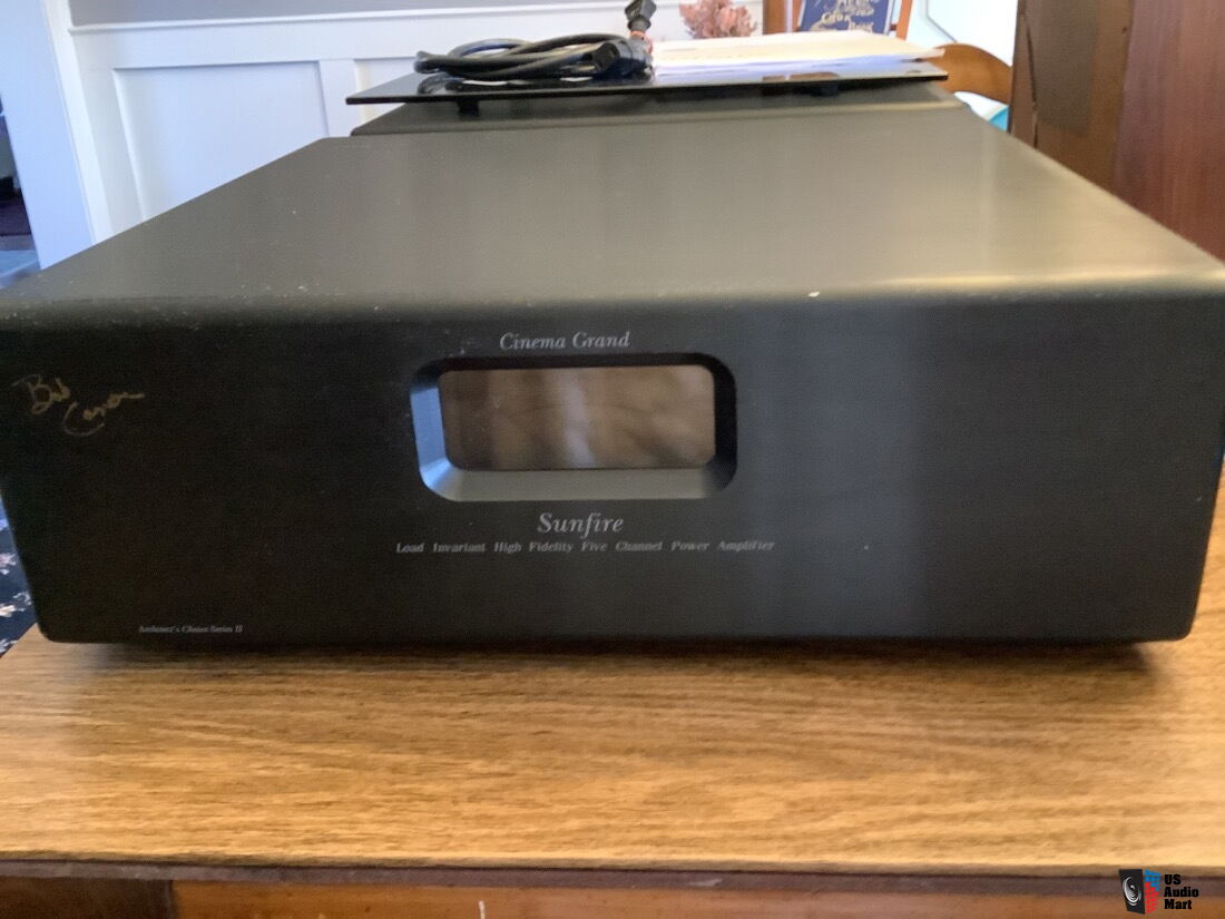 Sunfire Cinema Grand Signature Series 5 Channel Amplifier-PRICE REDUCED ...