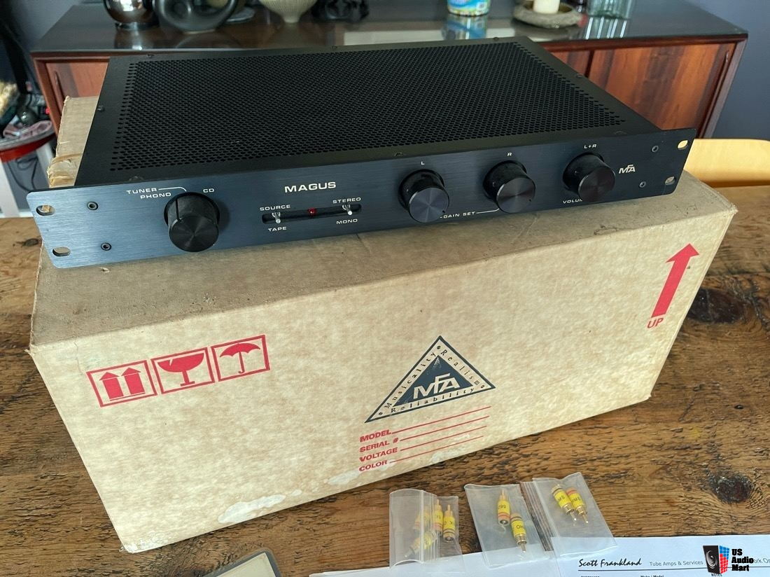 The Legendary MFA Magus Preamp - fully restored by Scott Frankland ...