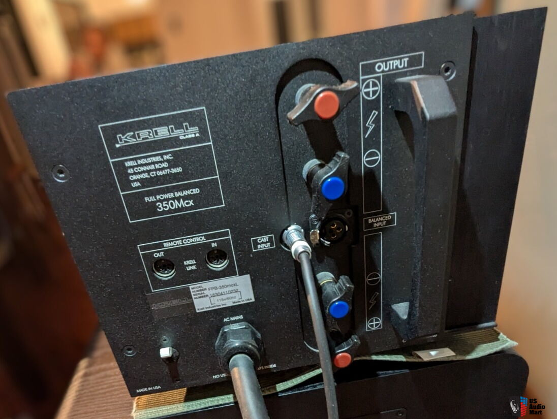 Krell 350mcx monoblocks Photo #6100975 - US Audio Mart