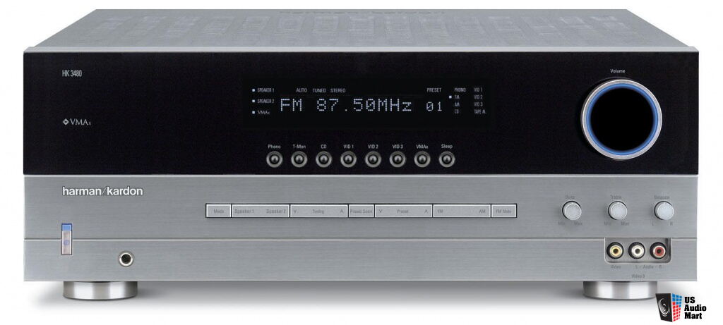 HK Harman Kardon - Stereo Receiver HK 3480 - 2 channel only - Rare ! w ...