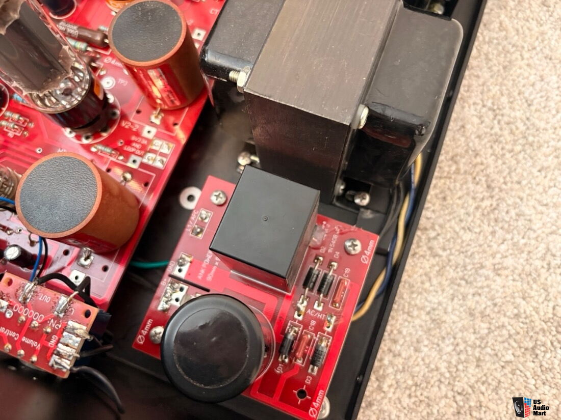 ANK Kits EL34 Tube Stereo 35W Power Amplifier w/ Quad C Core Output ...