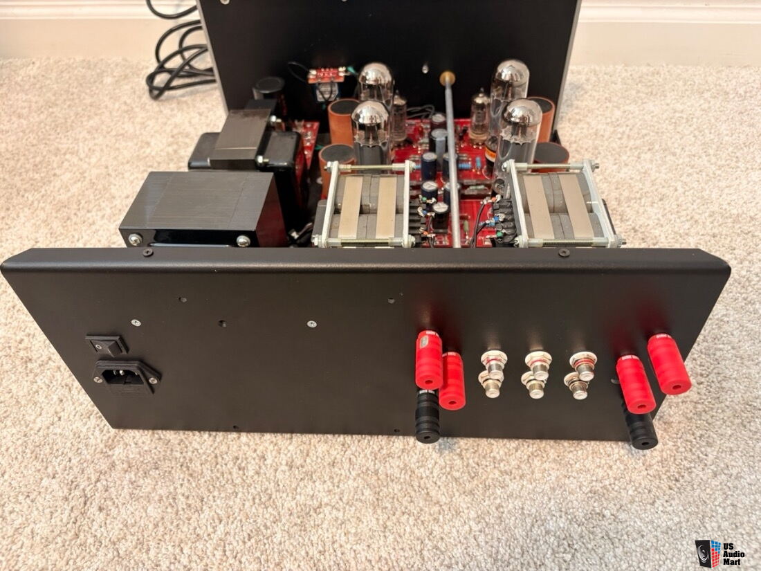 ANK Kits EL34 Tube Stereo 35W Power Amplifier w/ Quad C Core Output ...