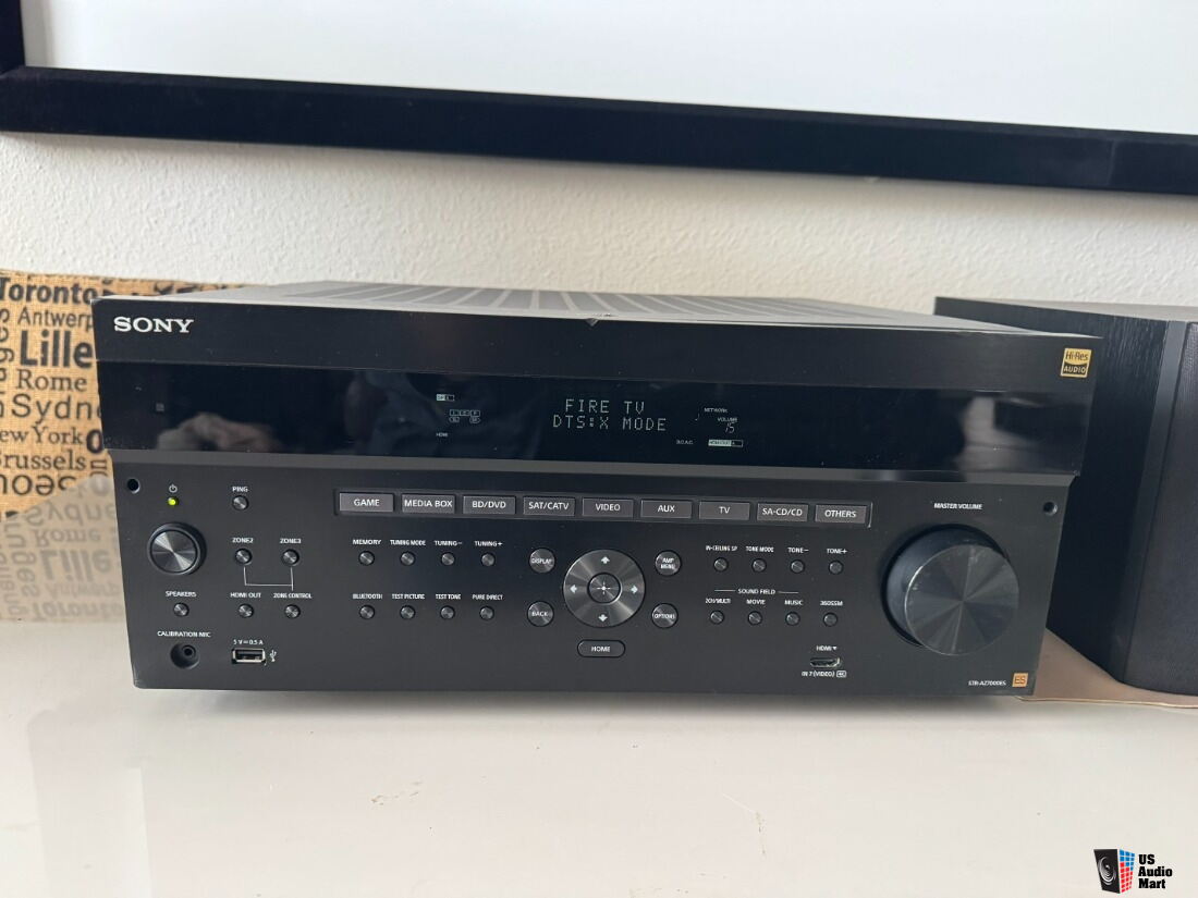 Sony STR-AZ7000ES 13.2-channel 8K home theater receiver with Dolby ...