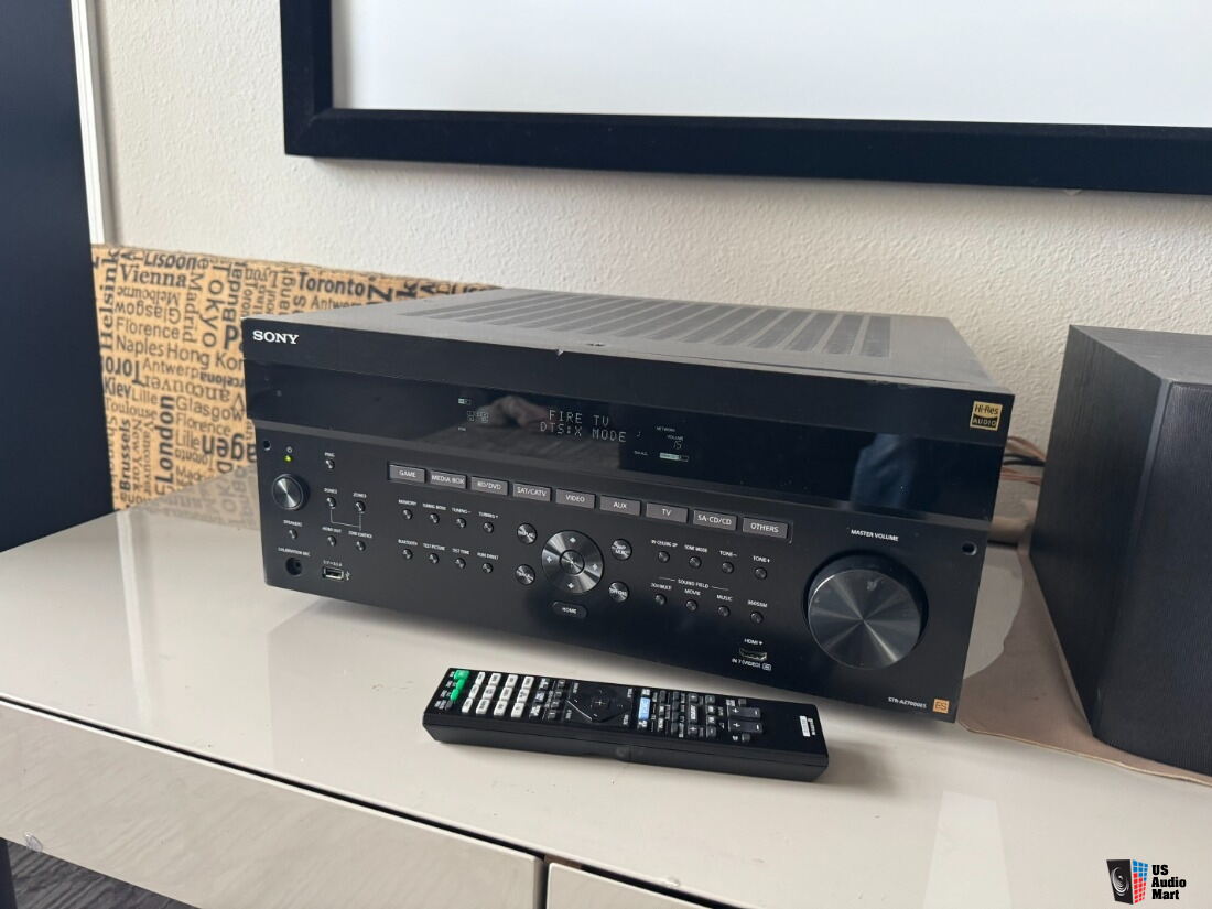 Sony STR-AZ7000ES 13.2-channel 8K home theater receiver with Dolby ...