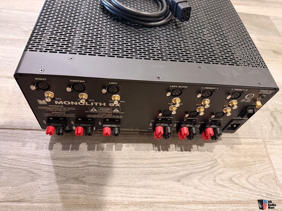 Monolith by Monoprice 9X Multi-Channel Power Amplifier | $1,200 | Local ...