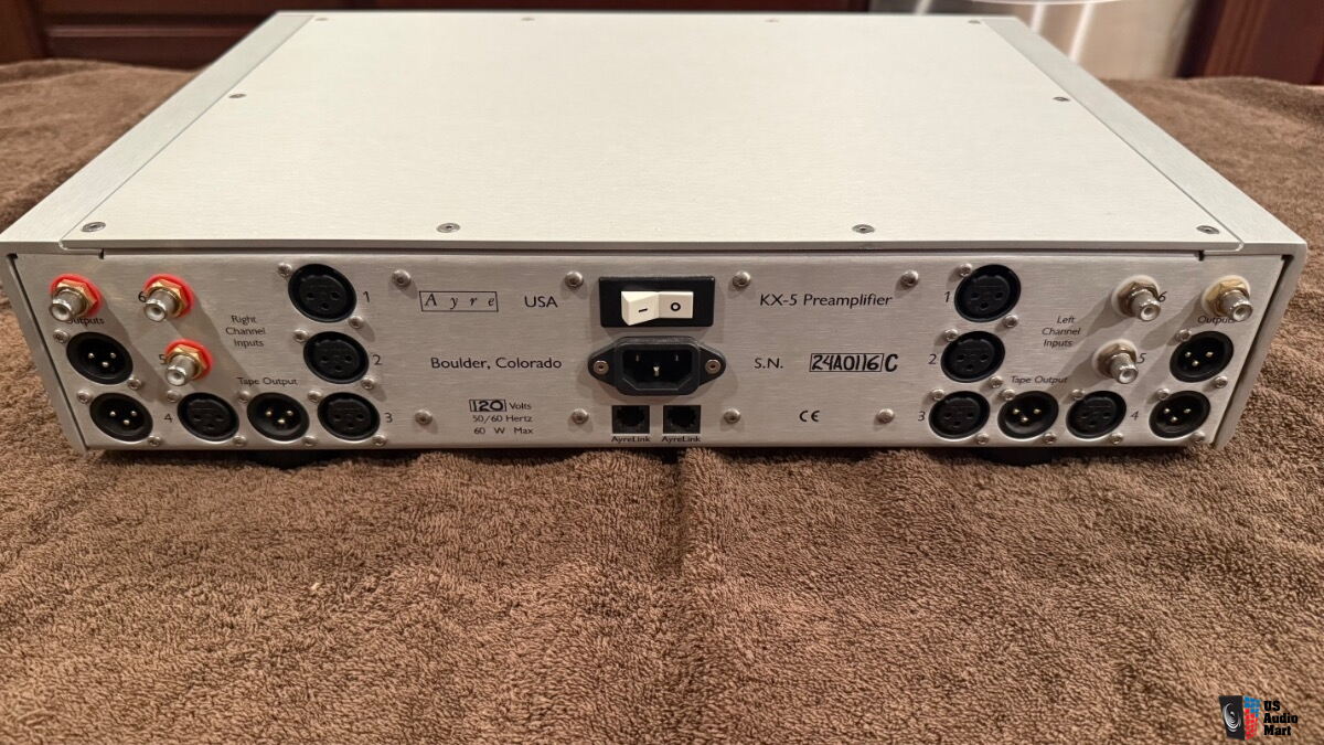 Ayre Acoustics KX-5 Twenty Variable Gain preamplifier - Shipping ...