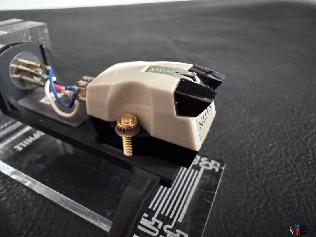 Satin M15 High Output High Compliance MC Cartridge & Aurex ...