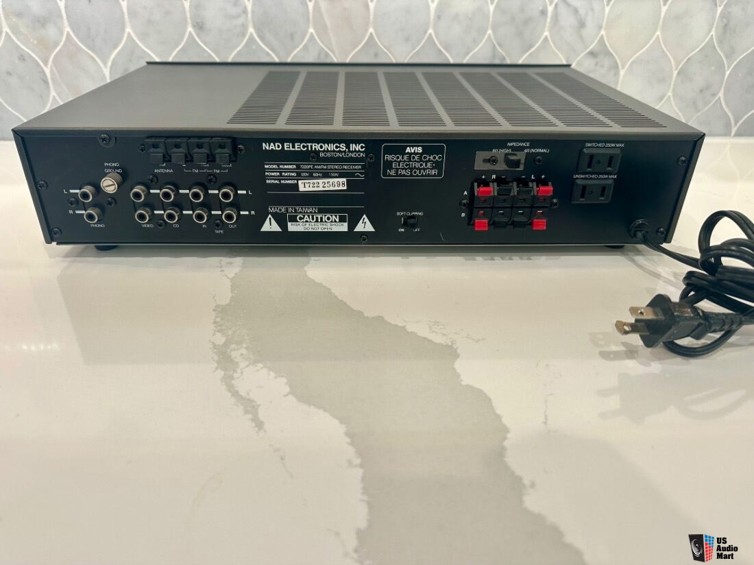 NAD 7220 Receiver- Recapped Photo #6119753 - US Audio Mart