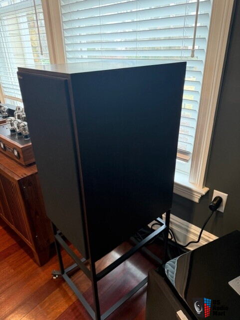 Graham Audio LS5/5 BBC Monitors + Matching Stands - Black Walnut ...