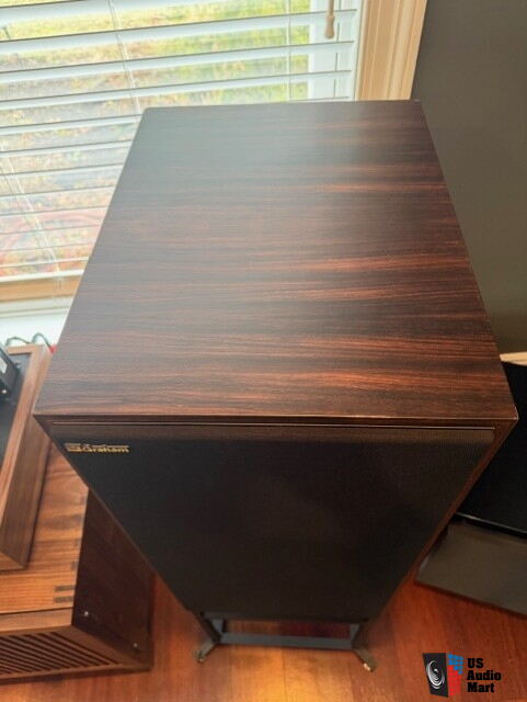 Graham Audio LS5/5 BBC Monitors + Matching Stands - Black Walnut ...