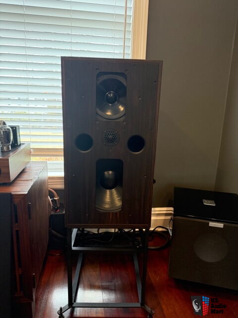Graham Audio LS5/5 BBC Monitors + Matching Stands - Black Walnut ...