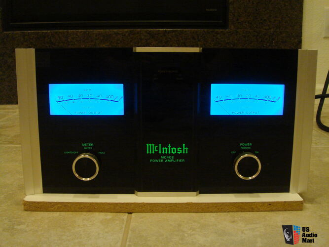 McIntosh MC402 Power Amplifier MC 402 Complete Original Box For Sale ...