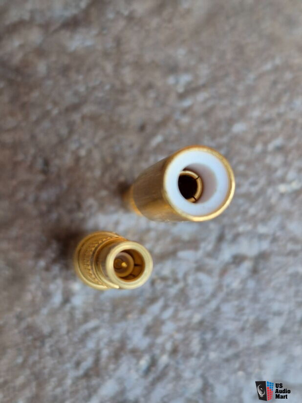 LEMO RCA to LEMO Camac Conversion Connector Red White / Mark Levinson ...