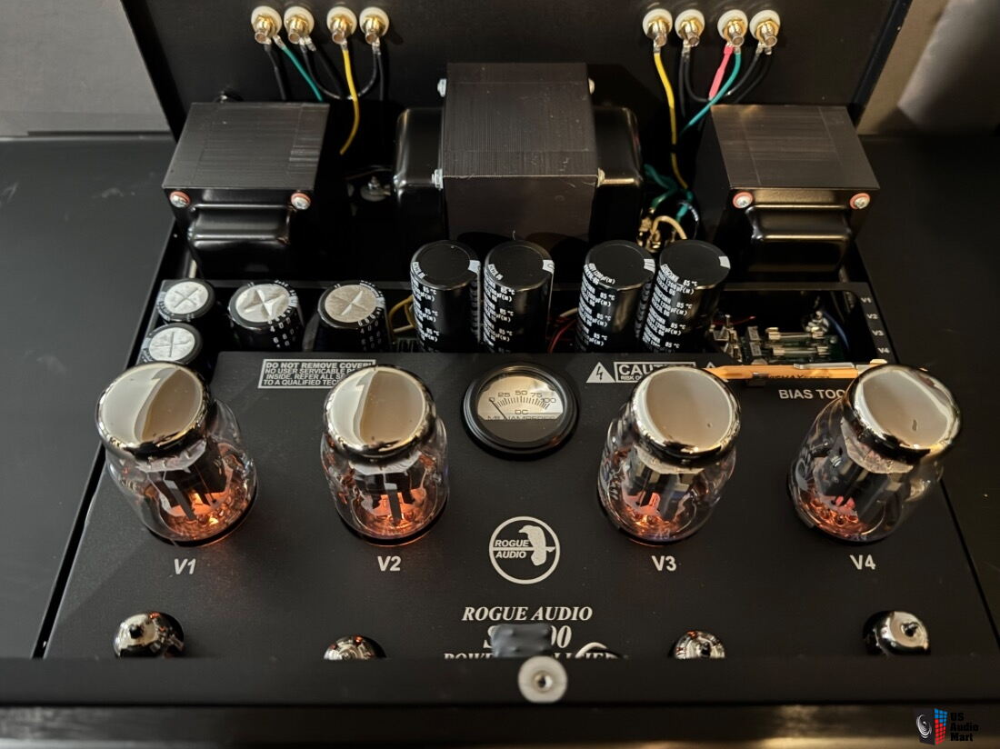 Impeccable Rogue Audio Stereo 100 Tube Amp with surprising performance ...