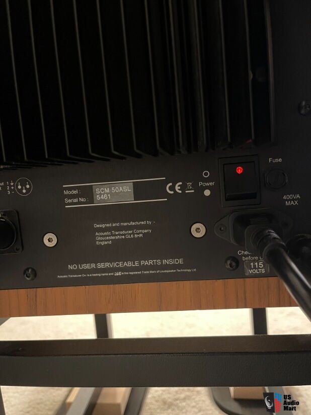 ATC SCM50ASL CLASSIC Active Speakers - Audiophile Dream Photo #6132139 ...