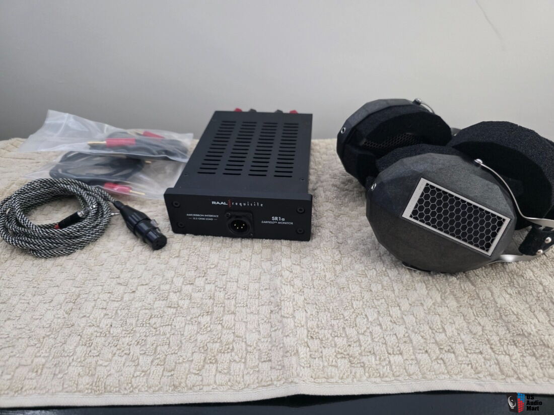 Raal CA-1a earspeakers w/ SR1a adapter For Sale - US Audio Mart